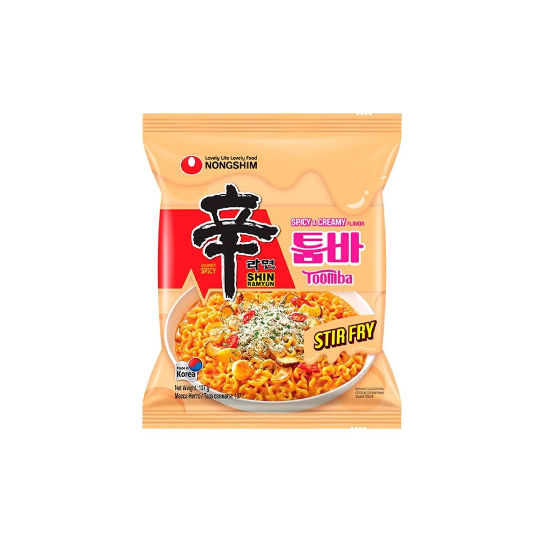 Makaron instant Shin Ramyun Toomba – Składniki